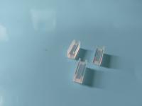 China 10x5x4mm Rectangular Groove Quartz Base Precision Milled Slot For Optical Component Positioning for sale