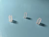 China 10x5x4mm Rectangular Groove Quartz Base Precision Milled Slot For Optical Component Positioning for sale