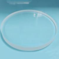 China Double Side Polished Quartz Window 210x20mm High Purity For Semiconductor Vacuum Chamber Sight Glass for sale