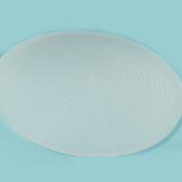 China Shallow Groove Glass Suction Chuck 265x9mm Vacuum Holding Plate For Semiconductor Wafer Optical Lens Coating for sale
