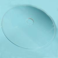 China Precision Drilled Quartz Plate 290x6x40mm High Purity For Tube Furnace Baffle Vacuum Coating for sale
