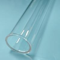 China Quartz End Capped Tube OD43xWall3xL495mm High Purity One End Hermetically Sealed For Tube Furnace CVD Precursor for sale