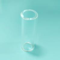 China OD10xID7xL30mm Thin Wall Quartz Tube High Purity Fused Silica Tube For Micro Flow Tubing Lab Bubbler Optical Sleeve for sale