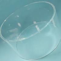 China Thick Wall Quartz Tube OD200xID190xL100mm High Purity For Large Tube Furnace Liner Chemical Reactor for sale