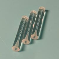 China 2x0.25x12mm Flared End Quartz Glass Tube For Optical Fiber Protection for sale