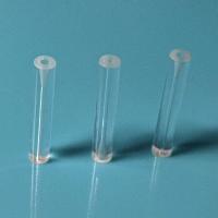 China 2x0.25x12mm Flared End Quartz Glass Tube For Optical Fiber Protection for sale