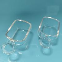 China High Purity Fused Silica Quartz Boat Custom Glass Parts Integral Forming For Semiconductor Annealing Tray for sale