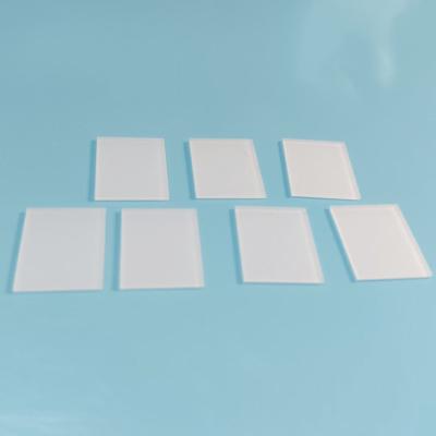 China K9 Frosted Optical Glass Plate 11.7mm×9mm×0.5mm High Transmittance Diffuser For Machine Vision Imaging for sale