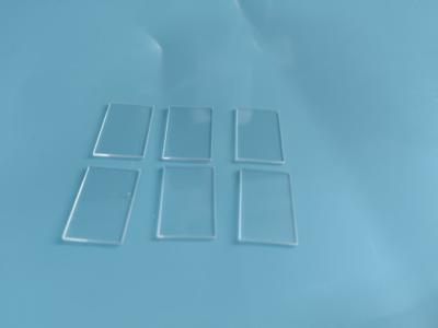 China Ultra Thin Precision Glass Cover Plate Dimension 13.1mm × 8mm × 0.5mm for sale