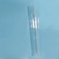 China High Purity Perforated SiO2 Quartz Glass Tube Customized for sale
