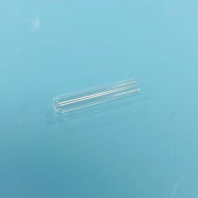 China High Borosilicate Thin Walled Head Fused Quartz Tube 3.3 Borosilicate Low Thermal Shock High Transparency for sale