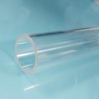 China High Hardness 34*28*132mm Sapphire Glass Tube High Temperature Resistant for sale