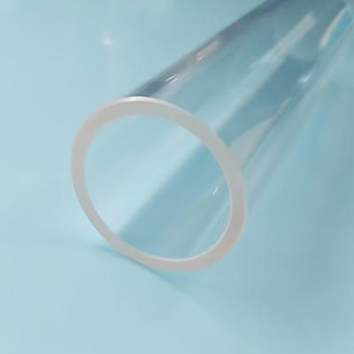 China High Hardness 34*28*132mm Sapphire Glass Tube High Temperature Resistant for sale