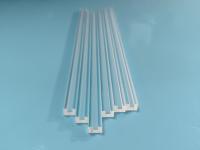 China 122.5mm×5mm×4mm Quartz Grooved Plate High Purity High Temperature Corrosion Resistant for sale