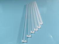 China 122.5mm×5mm×4mm Quartz Grooved Plate High Purity High Temperature Corrosion Resistant for sale