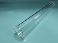 China High Purity High Temperature Quartz Protection Tube Corrosion Resistant for sale