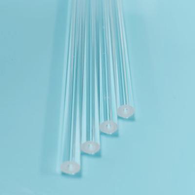 China Round Corrosion Resistance Quartz Glass Tube In Laboratory Micro Pipelines for sale