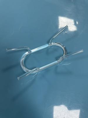 China Fluid Control Custom Quartz Holder Multi Channel Quartz Tube Assembly Custom for sale