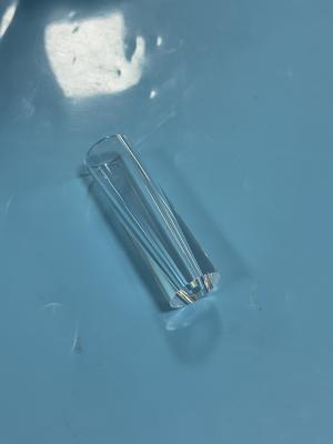 China Grooved Inner Wall Quartz Conical Tube Φ30×Φ25×100 Corrosion Resistance for sale