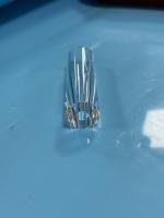 China Grooved Inner Wall Quartz Conical Tube Φ30×Φ25×100 Corrosion Resistance for sale