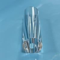 China Grooved Inner Wall Quartz Conical Tube Φ30×Φ25×100 Corrosion Resistance for sale