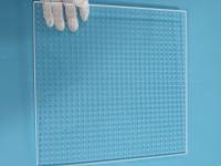 China 305 High Flatness Optical Quartz Glass Plate Fused Silica Alkali Free Borosilicate for sale