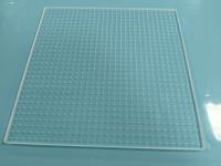 China 305 High Flatness Optical Quartz Glass Plate Fused Silica Alkali Free Borosilicate for sale