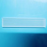 China 90x18x3mm Precision Grooved Quartz Substrate High Purity Optical Plate for sale