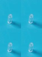 China Flared Quartz Glass Tube OD 1.8mm ID 0.8mm Length 5mm Micro Sampling Pipeline for sale