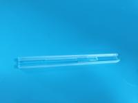 China Round Base Glass Fused Quartz Plate 101.6mm Diameter 9mm Thick Step 6.5mm Optical Inspection for sale