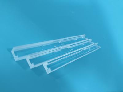 China Round Base Glass Fused Quartz Plate 101.6mm Diameter 9mm Thick Step 6.5mm Optical Inspection for sale