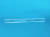 China Round Base Glass Fused Quartz Plate 101.6mm Diameter 9mm Thick Step 6.5mm Optical Inspection for sale