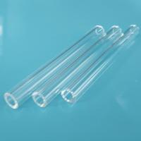 China Precision Sleeve Fused Silica Glass Tube OD 2.77mm ID 1.91mm Length 45mm Miniature Optical for sale
