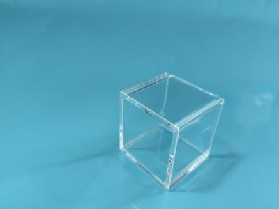 China Square Glass Cover Shield Quartz Apparatus 26.7x25.4x23mm Integral Thermoformed Protective for sale