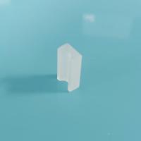 China Perforated Precision Glass Middle Quartz Plate 10mm OD 2.75mm Thick 3mm Hole Height 5mm for sale