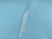 China Single Side Polished Quartz Plate 130x5x1.5mm Optical Testing Window Glass for sale