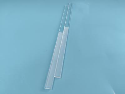 China Single Side Polished Quartz Plate 130x5x1.5mm Optical Testing Window Glass for sale