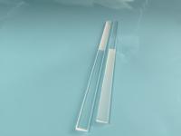 China Single Side Polished Quartz Plate 130x5x1.5mm Optical Testing Window Glass for sale