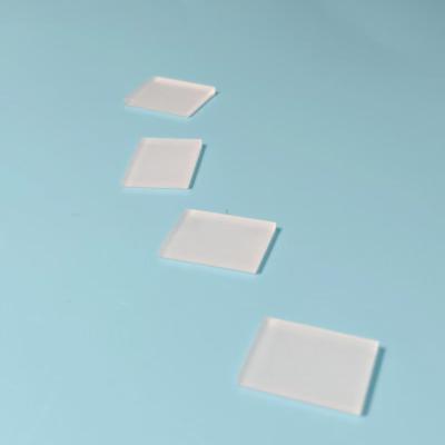 China Square Fused Silica Products Spacer 3x3x1.5mm Tolerance Grade -1 Precision Optical Shim for sale