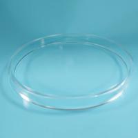 China Ring Fused Silica Products OD 288mm ID 272mm Thickness 28mm High Temperature Furnace Seal for sale