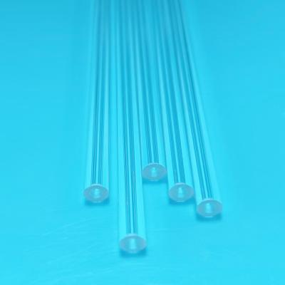 China Round Fused Silica Tube OD 3mm ID 0.8mm Length 65mm Micro Spectrum Sampling for sale