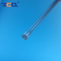 China Seven Circular Holes Quartz Capillary Tube for sale