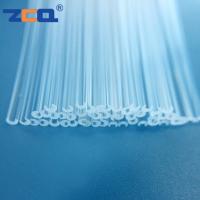 China Grooved Quartz Glass Rod Customize Cutting Moulding Processing for sale