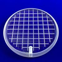 China Machining Quartz Glass Smooth Slotted Plate Customized Drawing for sale