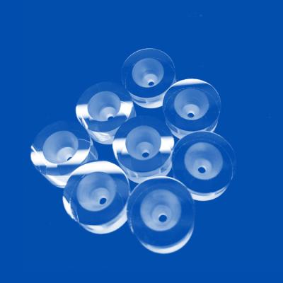China Quartz Glass Tube Tapered Hole for sale