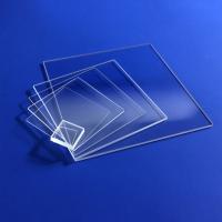 China 2.2g/Cm3 Optical Glass Plate High Purity Square Quartz Optical Window for sale