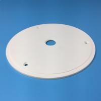 China Custom Ceramic Parts Tolerance 0.5mm Step Perforated Alumina Ceramic Sheet for sale