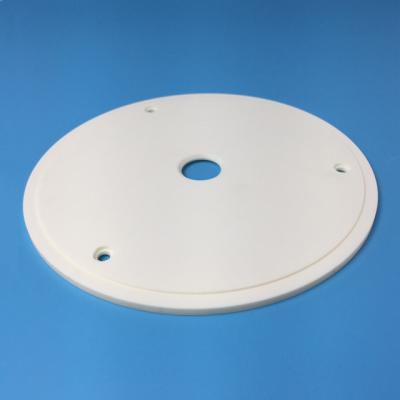 China Custom Ceramic Parts Tolerance 0.5mm Step Perforated Alumina Ceramic Sheet for sale