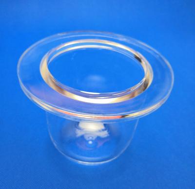 China Quartz Glass Tube Customized Quartz Furnace Tube High Temperature With Flange for sale