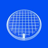 China Smooth Machining Quartz Glass Slotted Plate Customized Drawing for sale